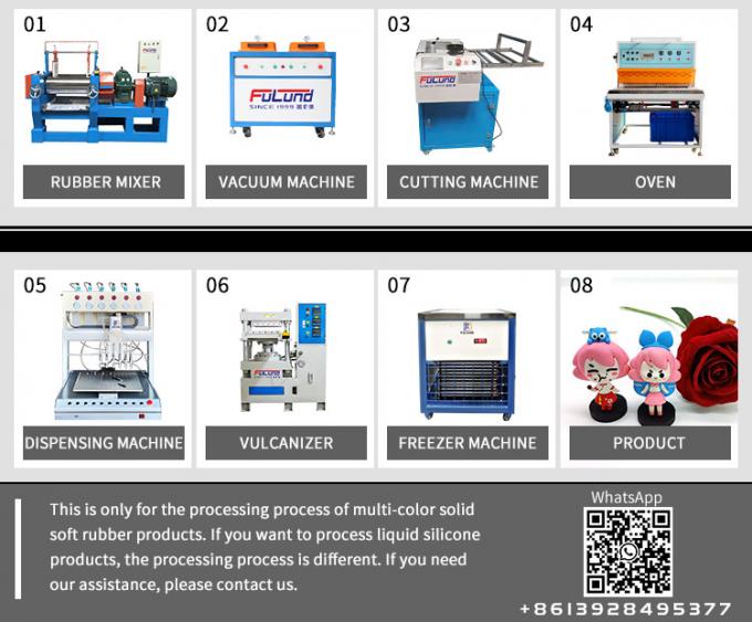 6 Colors Full Automatic Dispensing Machine Pvc Rubber Patch Machine